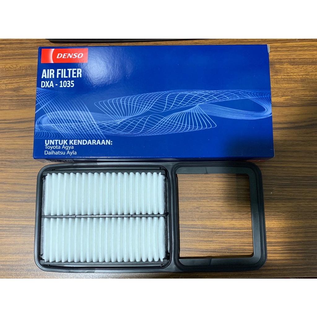 Jual Filter udara mesin Toyota ayla 12'-17'- DXA-1035 Denso 17801-BZ100 ...