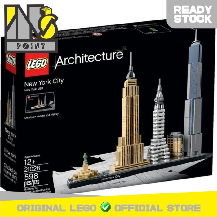 Jual LEGO 21028 - Architecture - New York | Shopee Indonesia
