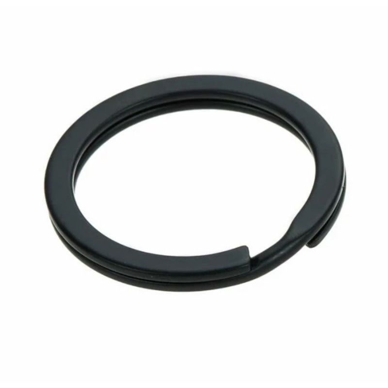 Jual RING GANTUNGAN KUNCI GEPENG BLACK MATTE | Shopee Indonesia