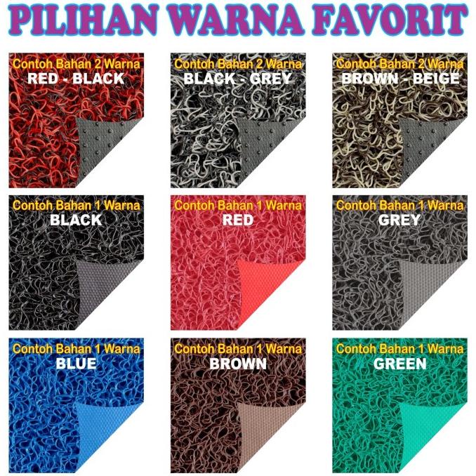 Jual Karpet Mobil Mie Bihun Meteran Biru (Blue) | Shopee Indonesia