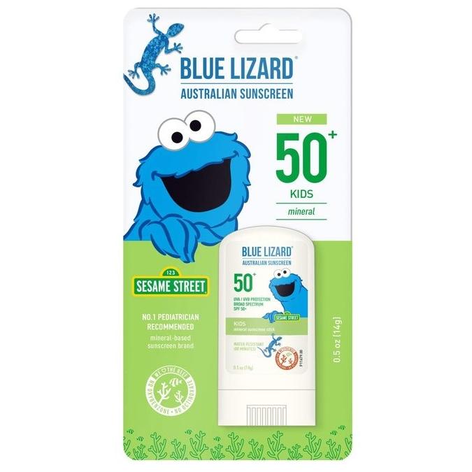 Jual Blue Lizard Kids Mineral Sunscreen Stick SPF 50+ Lotion Cream ...