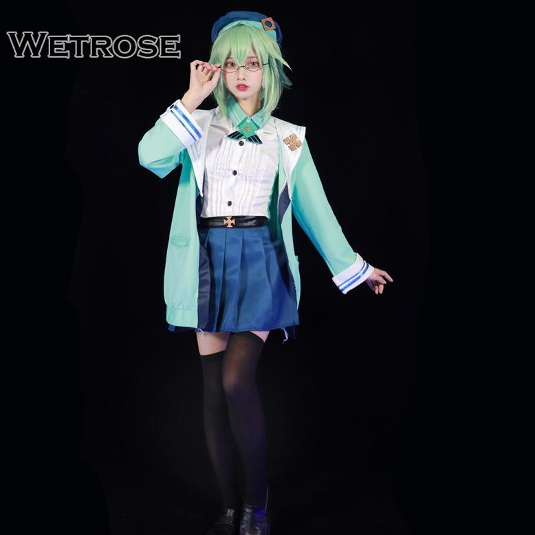 Jual WetroseGenshin Impact Sucrose Cosplay Costume JK Uniform Set Anime ...