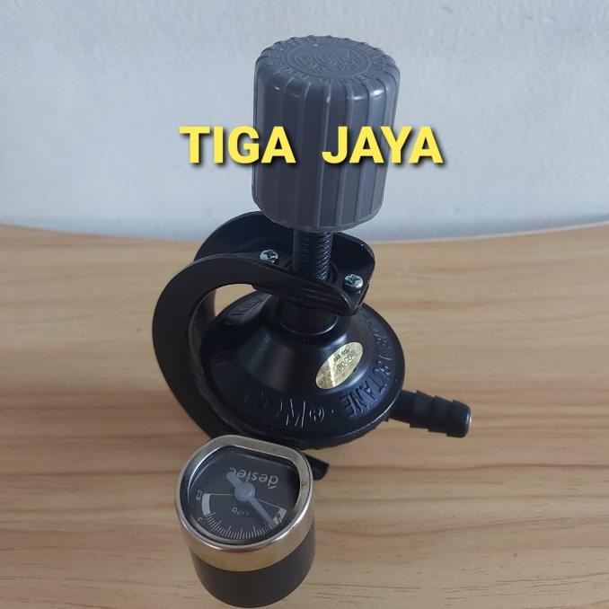 Jual Regulator Gas LPG Destec 201 M +Meter | Shopee Indonesia