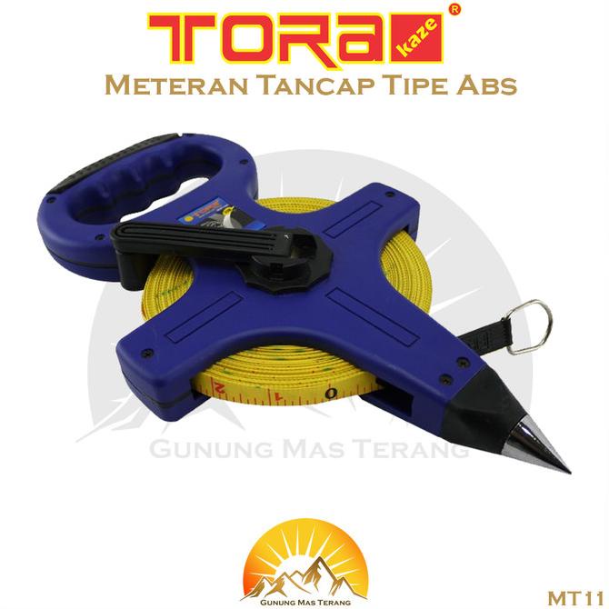 Jual Tora Meteran Tukang Bangunan Tancap Tanah Tipe Abs 30 50 100 Meter ...