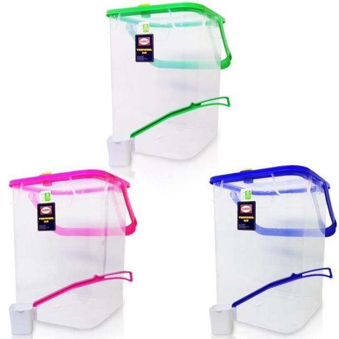 Jual Box Wadah Tempat Es Sop Buah Akrilik Prasmanan Jualan 37Liter ...