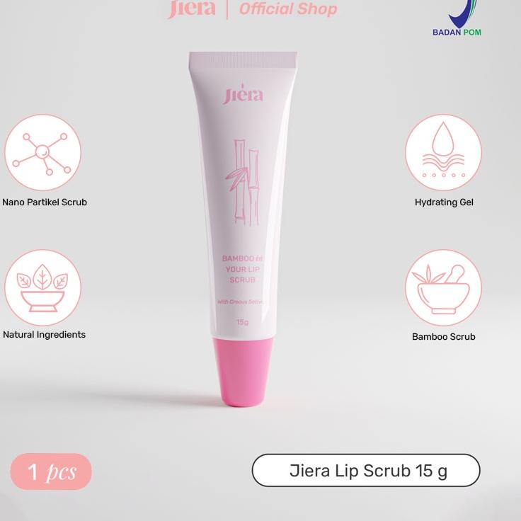 Jual Penawaran Terbaik T9f9E JIERA Bamboo in Your Lip Scrub Indonesia ...