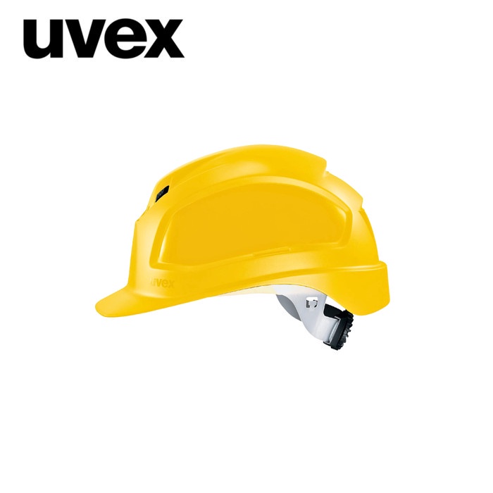 Jual UVEX Safety Helmet 9772139 PHEOS B-WR YELLOW Helm Proyek Pelindung ...