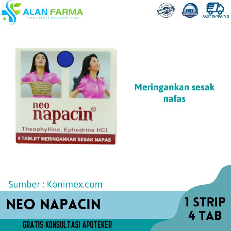 Jual Neo Napacin Strip isi 4 | Napacin | Shopee Indonesia