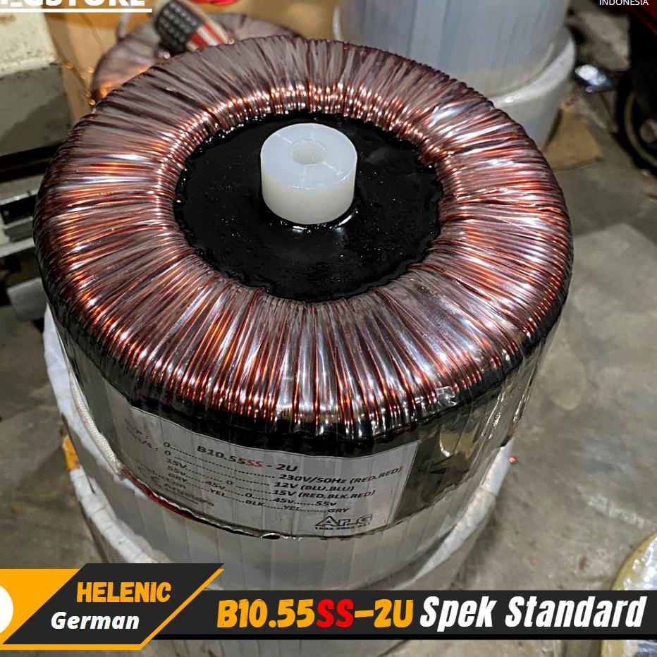 Jual Promo Trafo toroid donat 10A 55V CT Helenic German | Shopee Indonesia