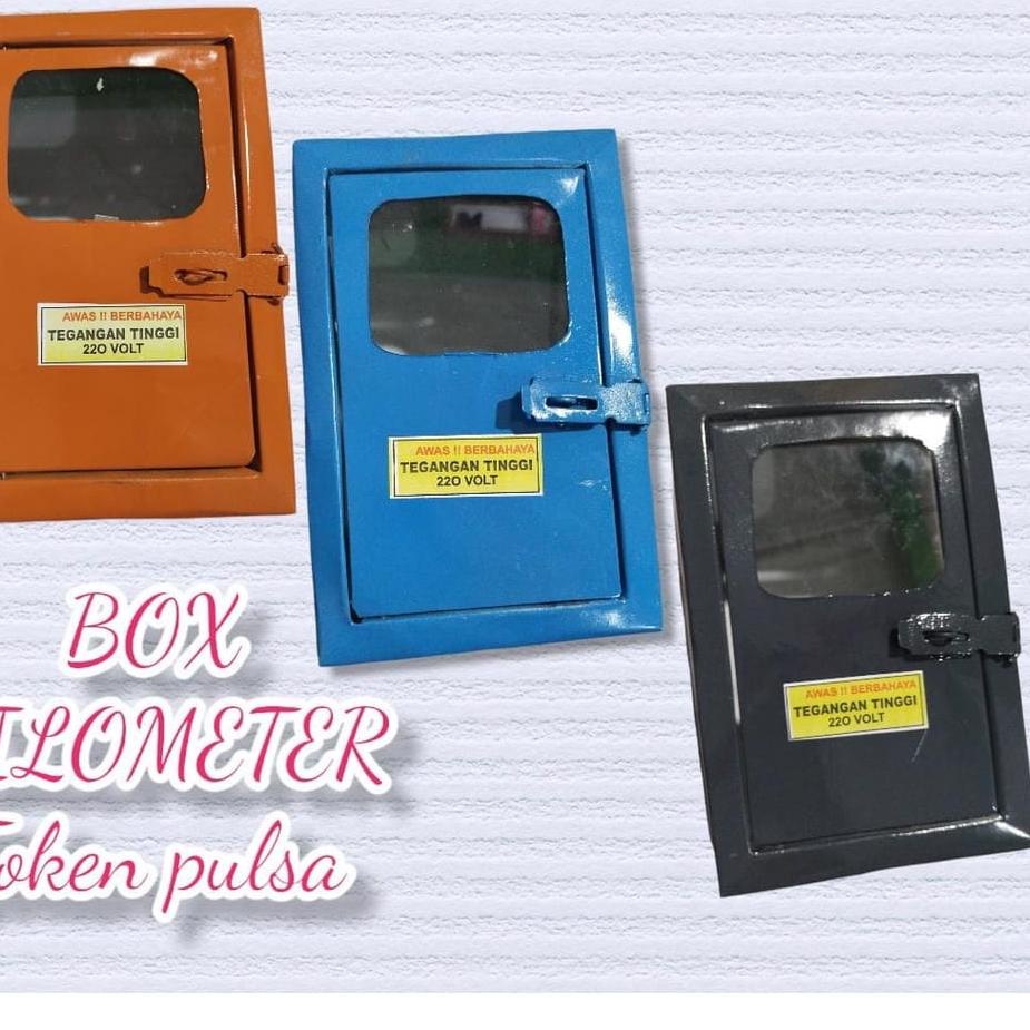 Jual Promo BOX KWH HIRO PASCABAYAR / BOX KWH TOKEN TUTUP METERAN ...