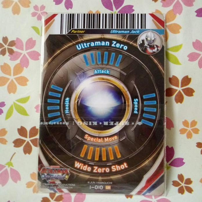 Jual Ultraman Fusion Fight Ur Ultraman Zero Versi 1-010 Rare! | Shopee Indonesia