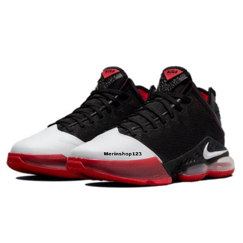 Jual SEPATU LEBRON 11 LOW BLACK WHITE UNIVERSITY RED HIGH PREMIUM ...