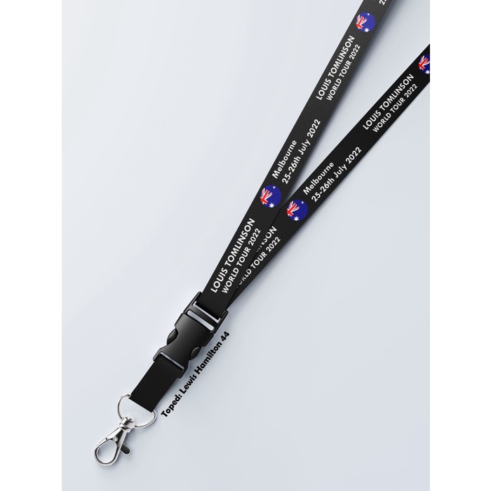Jual Lanyard Louis Tomlinson World Tour 2022 Melbourne Australia LTWT ...