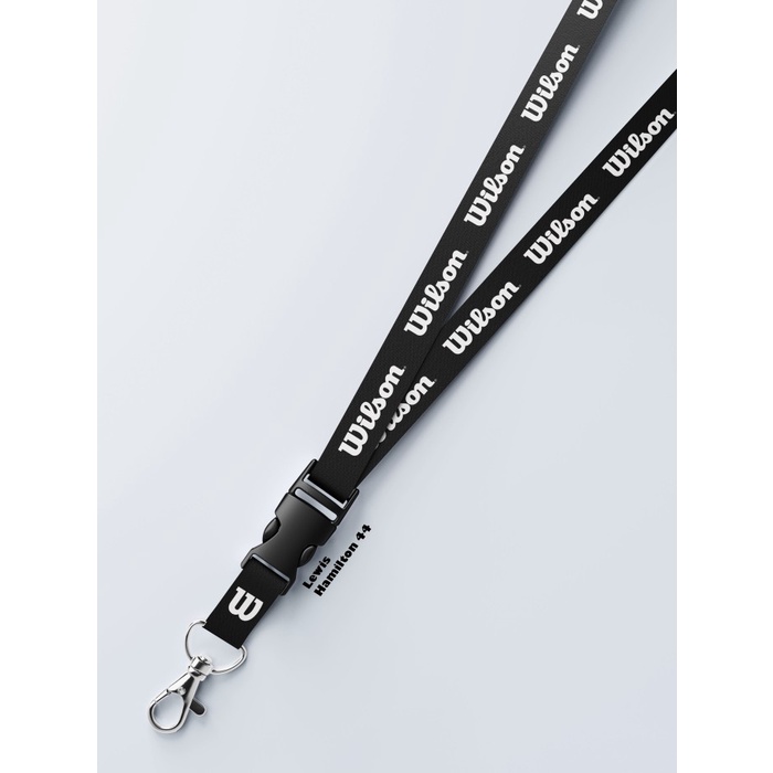 Jual Lanyard Wilson Raket Tenis Badminton Custom Dua Sisi Gantungan ...