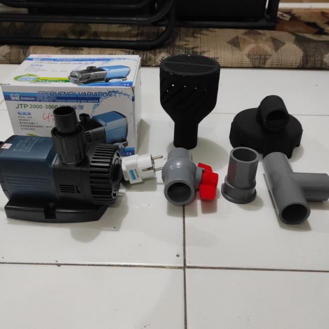 Jual Vacum Bottom Drain + Skimmer Statis + Pompa Sunsun Jtp 2800 ...
