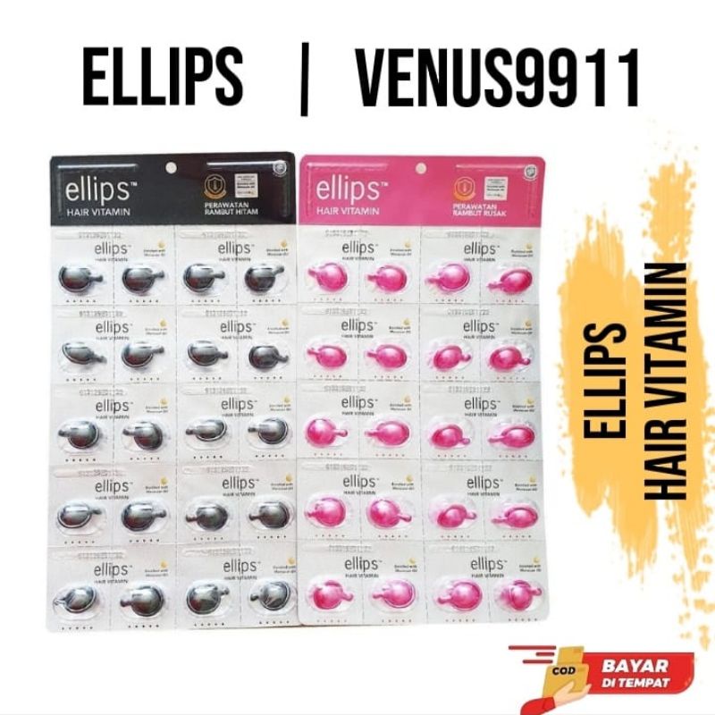 Jual ELLIPS VITAMIN RAMBUT RENTENG ORIGINAL | Shopee Indonesia