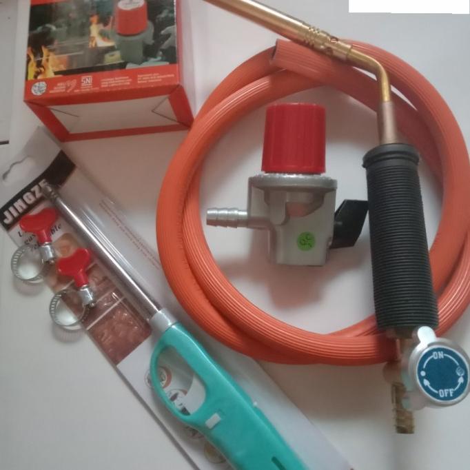 Jual Kepala Heating Torch Kepala Blow Torch Flame Gun Gas Lpg Komplit ...