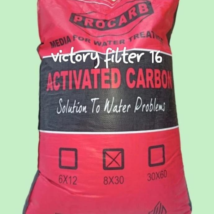 Jual Media Filter Carbon Aktif 1 Sak 25 Kg Filter Air Ririsz_Shop ...