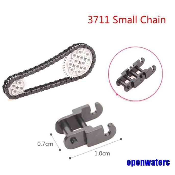 Jual [Cod]Bricks Technic Parts Bulk Chain Link Gear Tank Track Tread ...