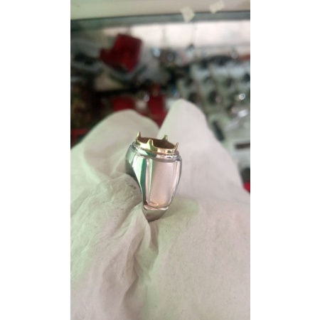 Jual emban ikat ring monel super doff handmade | Shopee Indonesia