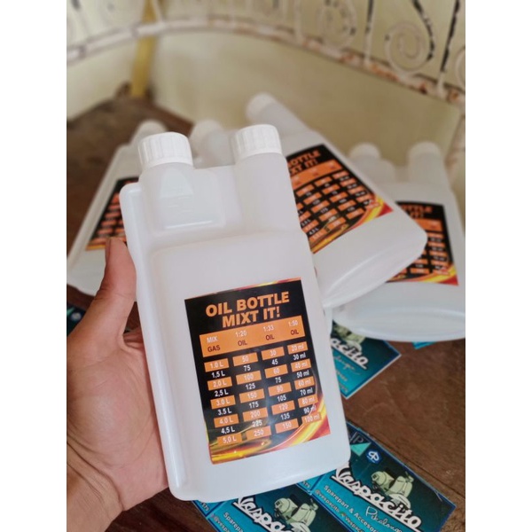 Jual botol oli samping vespa 500ml | Shopee Indonesia