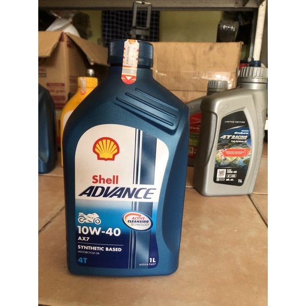 Jual shell advance ax7 4t 1 liter | Shopee Indonesia