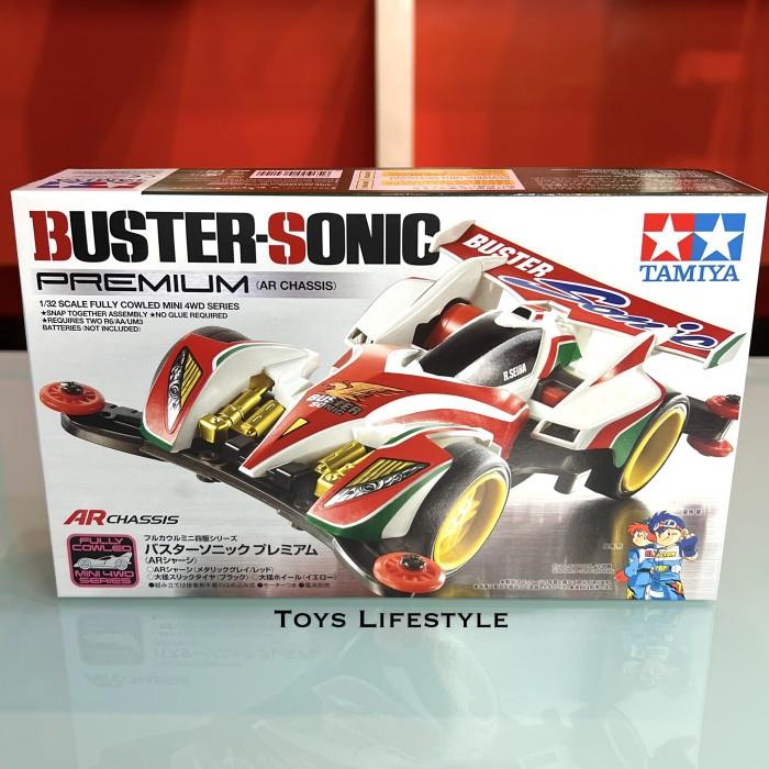 Jual Mainan Rakit Mobil Tamiya Mini 4WD - Buster Sonic (ORIGINAL ...
