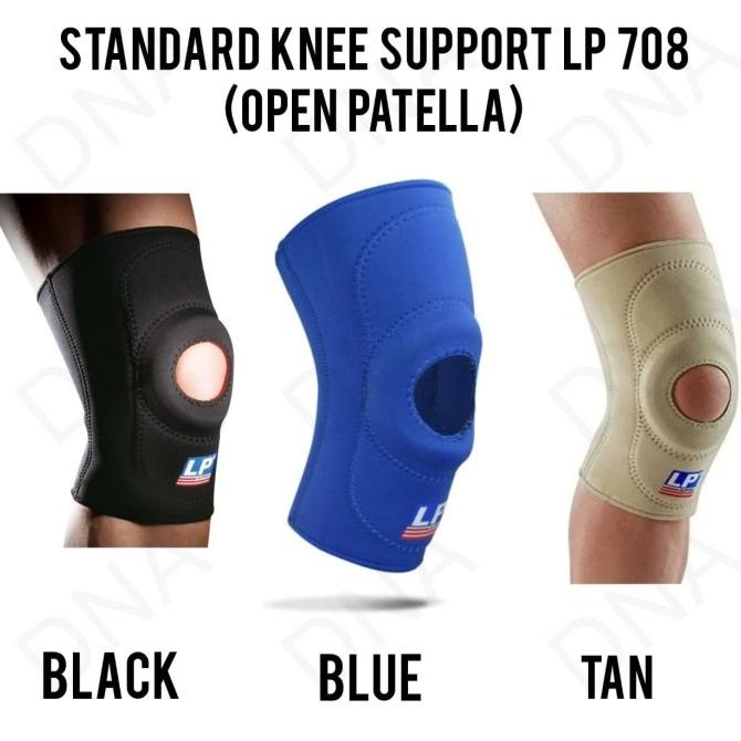 Jual Knee Support Open Patella LP 708 / Deker Lutut Kaki - ORIGINAL ...