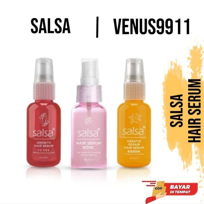 Jual SALSA HAIR SERUM VITAMIN RAMBUT / GROWTH HAIR SERUM / KERATIN HAIR ...