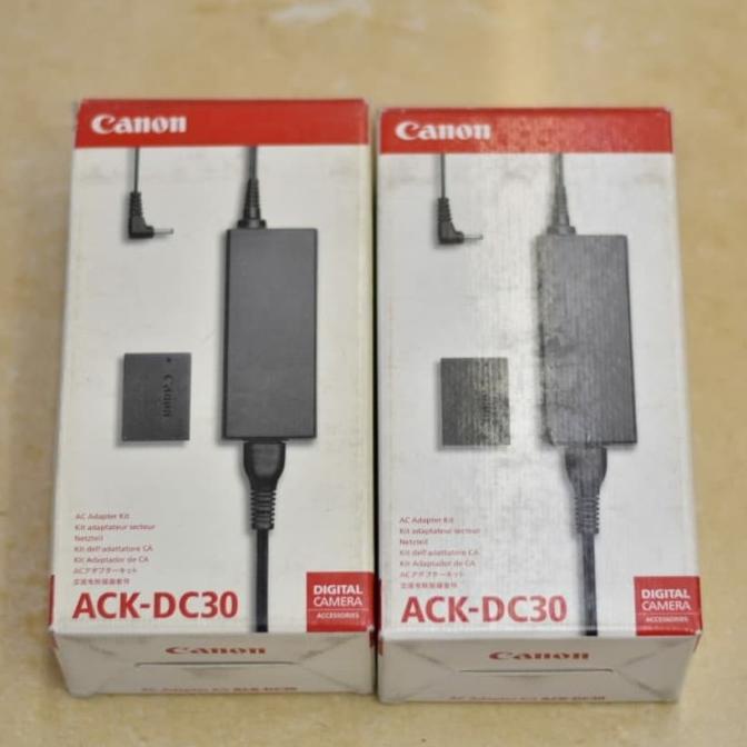 Jual CANON AC ADAPTER KIT ACK -DC30 (ORI ) | Shopee Indonesia