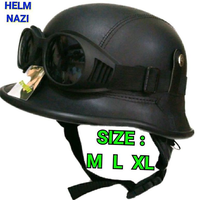 Jual Helm Nazi Klasik/Helm Vespa/Helm Klasik/Helm Retro Nazi | Shopee ...