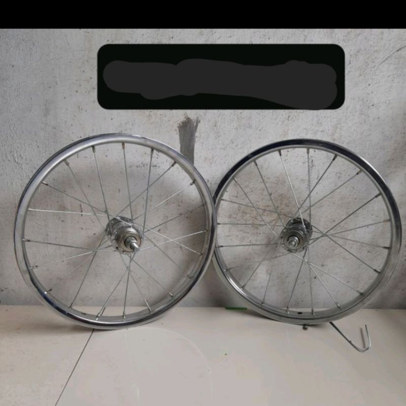 Jual Velg SETELAN SEPEDA 16 / PELEK SEPEDA 16 KOMPLIT / VELG SEPEDA ...