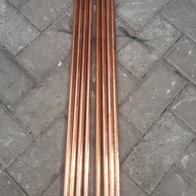 Jual Rod Grounding 1/2" Inch 2 Meter / Grounding Rod 1/2 2M | Shopee ...