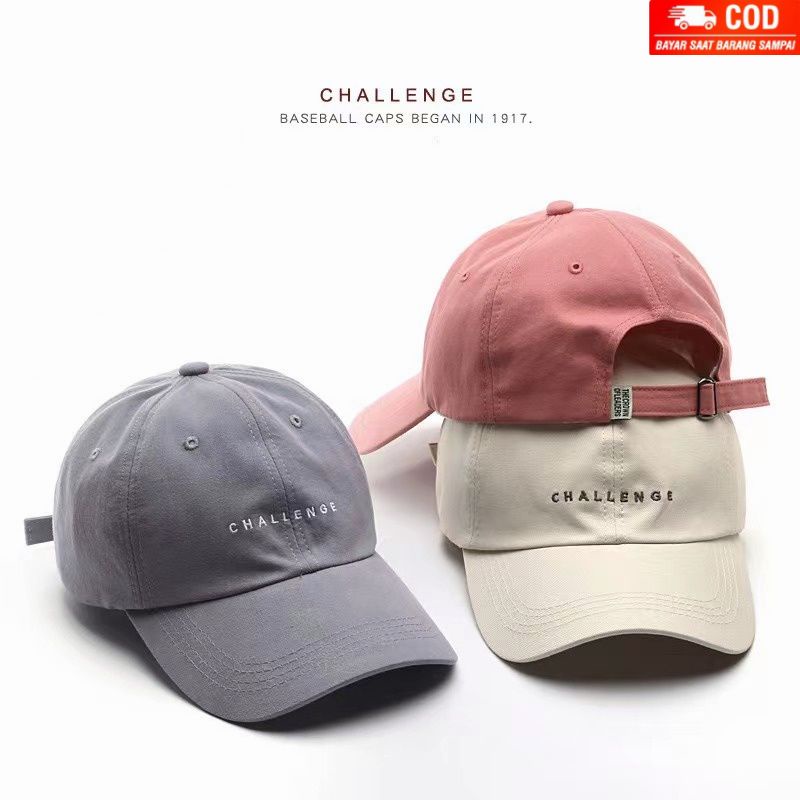 Jual PROMO TOPI BASEBALL CHALENGGE TOPI PRIA / WANITA BERKUALITAS ...