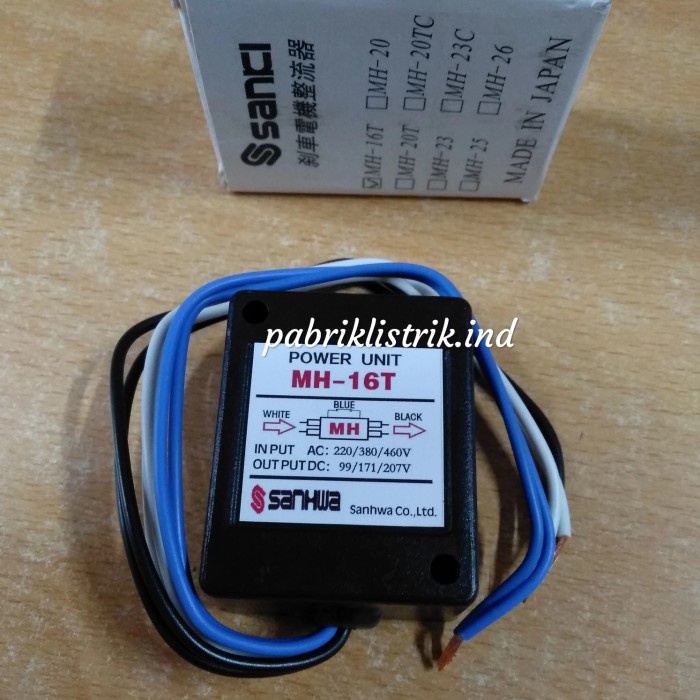 Jual Brake rectifier motor Power unit SANCI SANKI MH 16T MH16T MH 16 MH16 | Shopee Indonesia