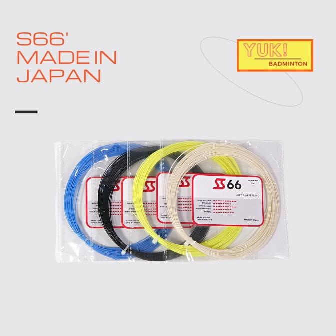 Jual New Senar Raket Badminton / Bulutangkis S66 Made In Japan | Shopee ...
