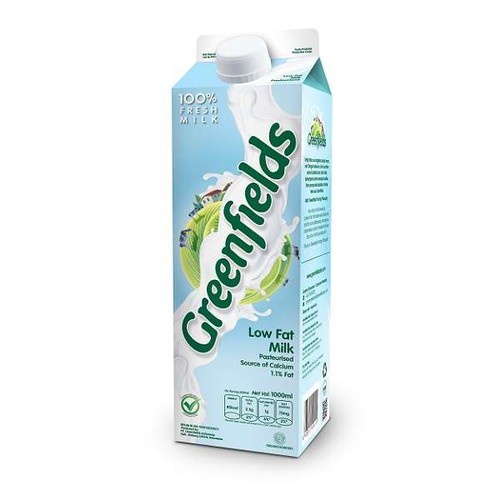 Jual Greenfields Fresh Low Fat 1 Liter | Shopee Indonesia