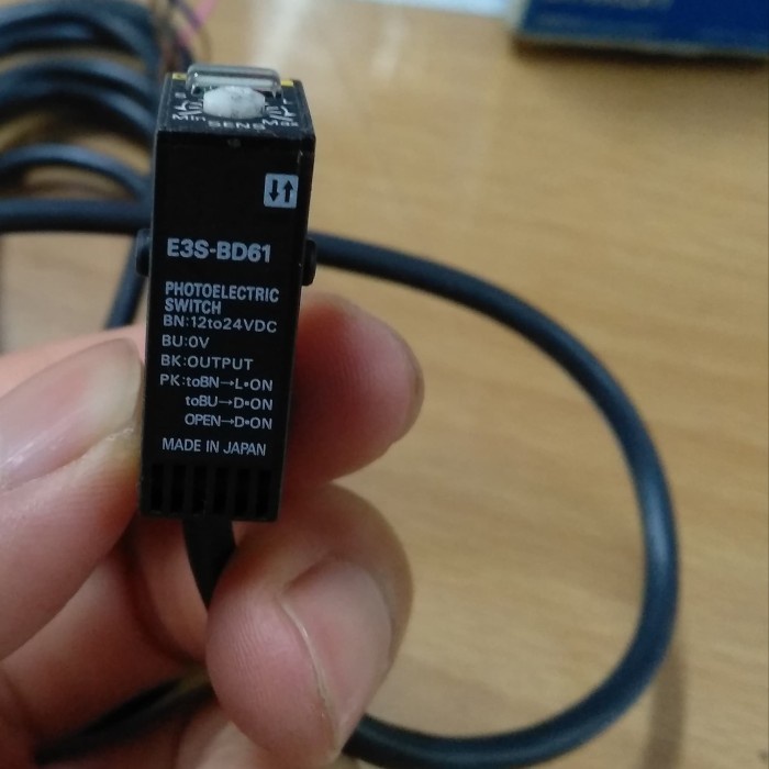 Jual Photo electric sensor E3S BD61 12V - 24V DC NPN Omron Japan original | Shopee Indonesia
