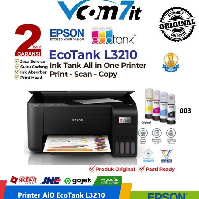 Jual Epson L3210 Printer All In One Ecotank Ink Tank Print Scan Copy Uliwa12 | Shopee Indonesia