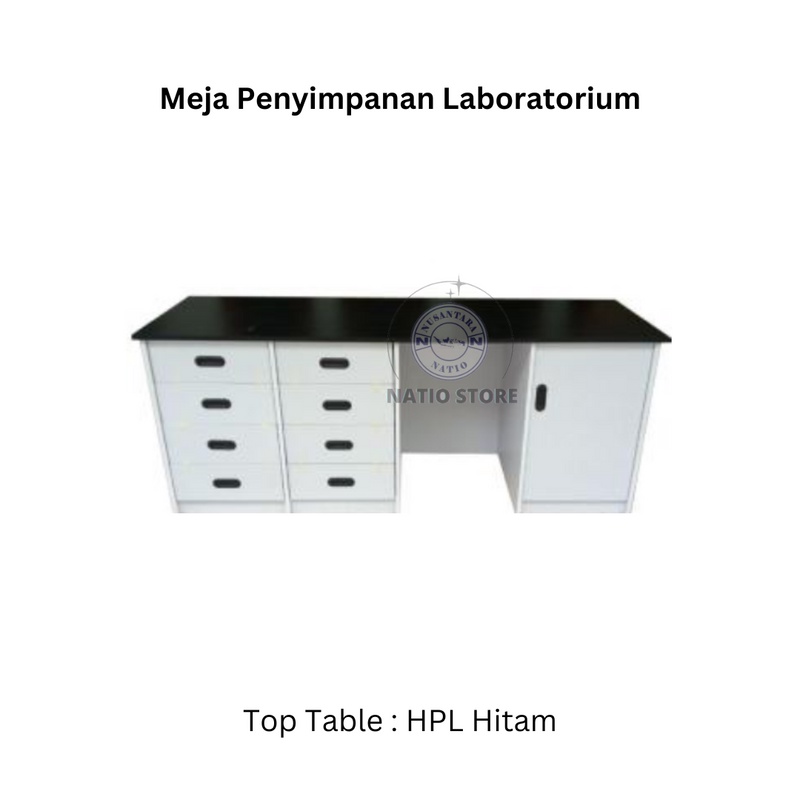Jual Meja Laboratorium 160cm Multiplex Tabletop HPL | Shopee Indonesia