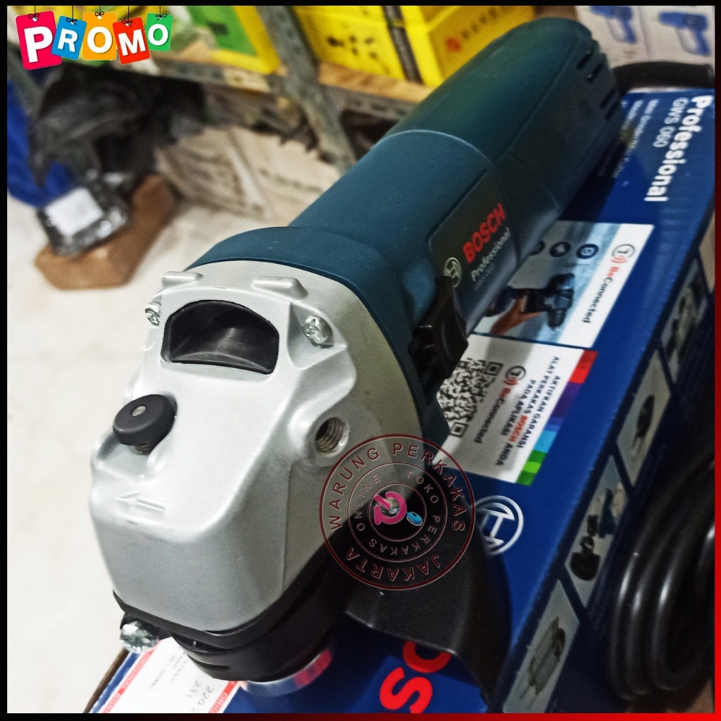 Jual Mesin Gerinda BOSCH GWS060 Angle Gerinder 4" Listrik 670Watt ...