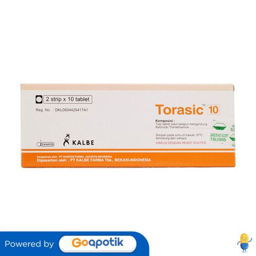 Jual Torasic 10 Mg Box 20 Tablet | Shopee Indonesia