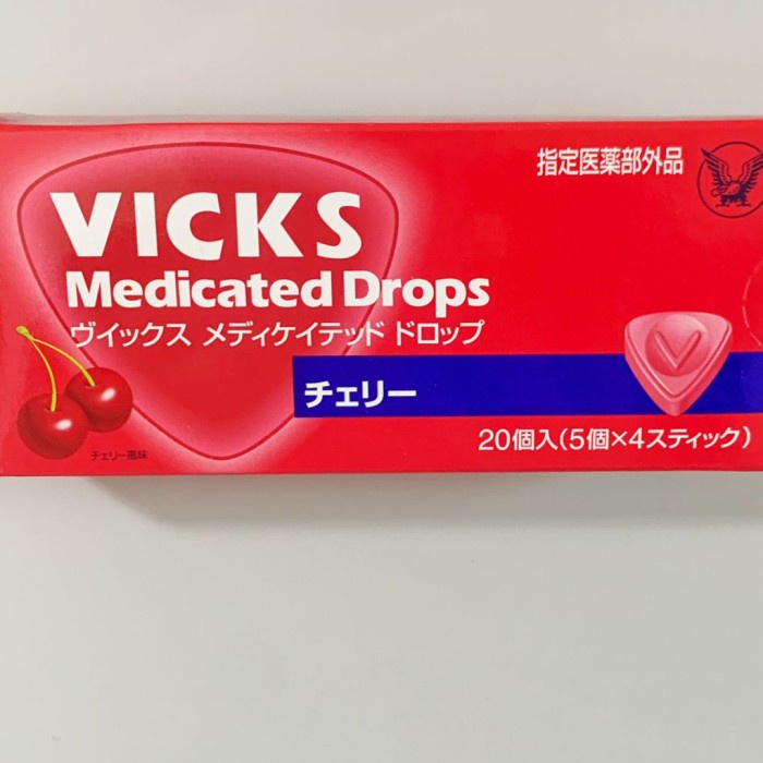 Jual Taisho Vicks Drops Medicated / Permen Tenggorokan / Throat Candy ...