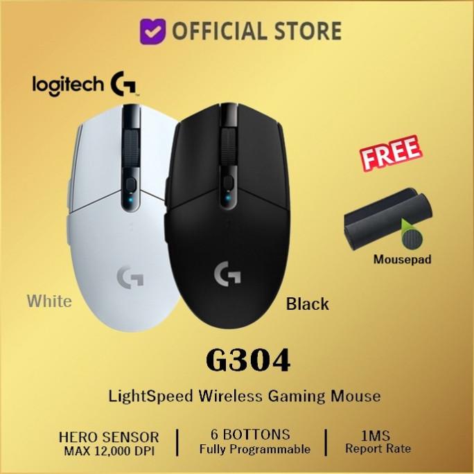 Jual Logitech G304 Lightspeed Wireless Gaming Mouse - Logitech G-304 ...