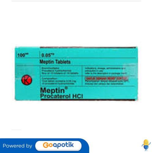 Jual MEPTIN 0.05 MG BOX 100 TABLET | Shopee Indonesia