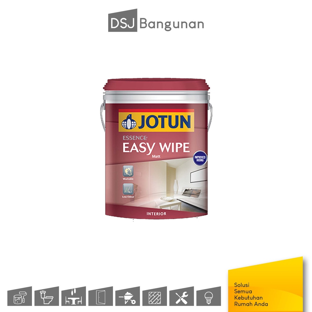 Jual Jotun Essence Easy Wipe Cat Tembok Interior 18 L | Shopee Indonesia