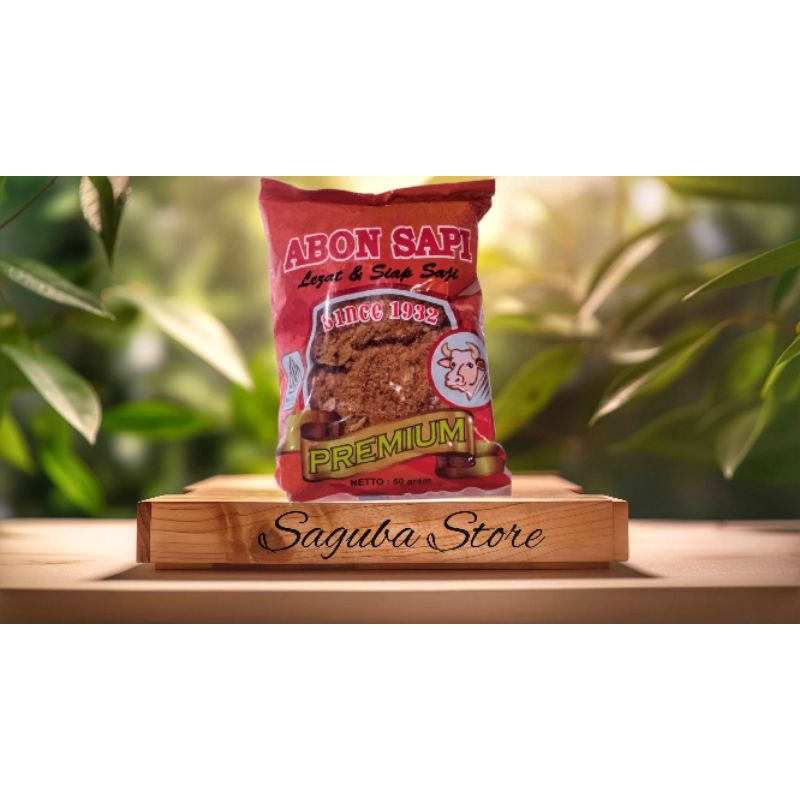 Jual abon sapi 32 premium 50 gram original daging sapi asli kualitas ...