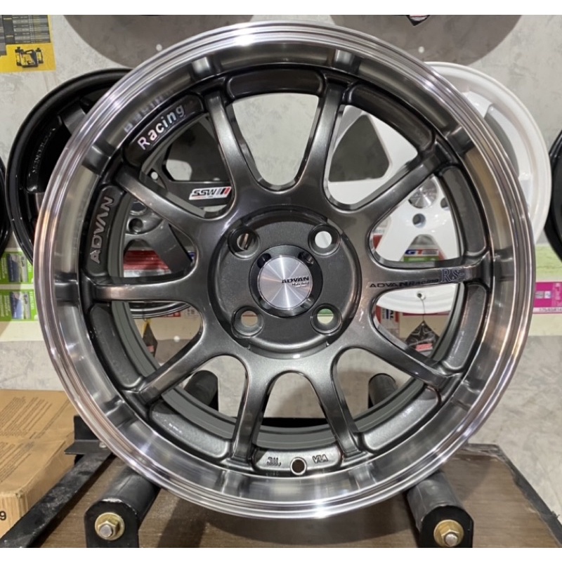 Jual Velg Mobil Advan RSD R15 untuk Brio Jazz Yaris | Shopee Indonesia
