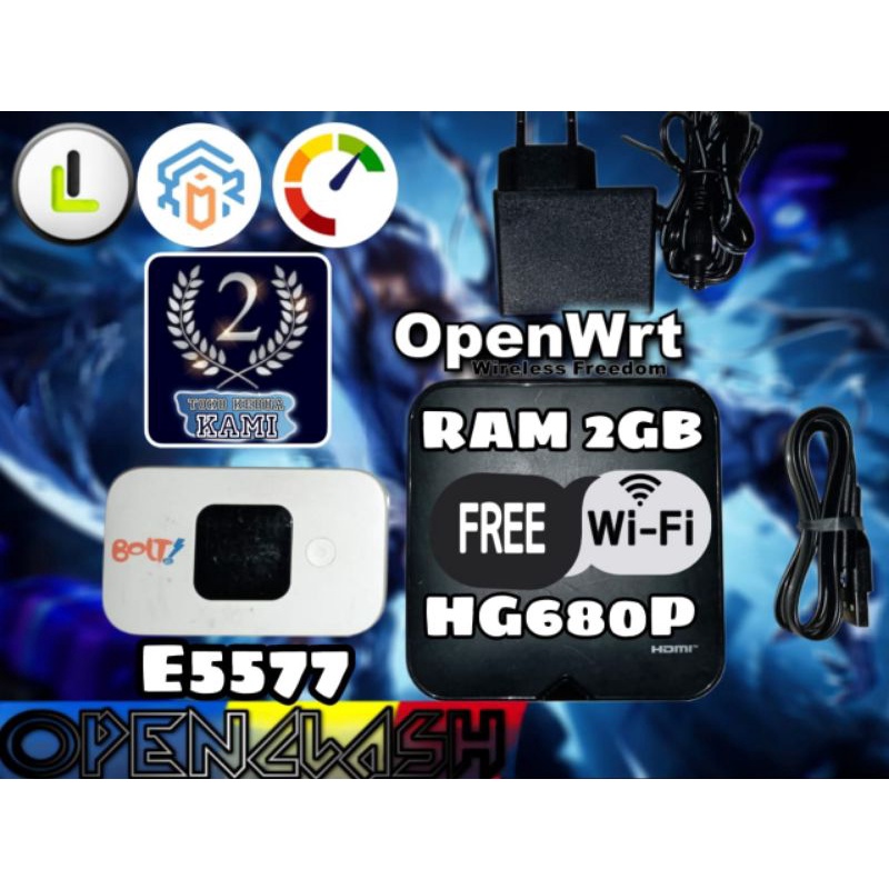 Jual PAKET STB OPENWRT RAM 2GB+E5577 SPEK DEWA | Shopee Indonesia