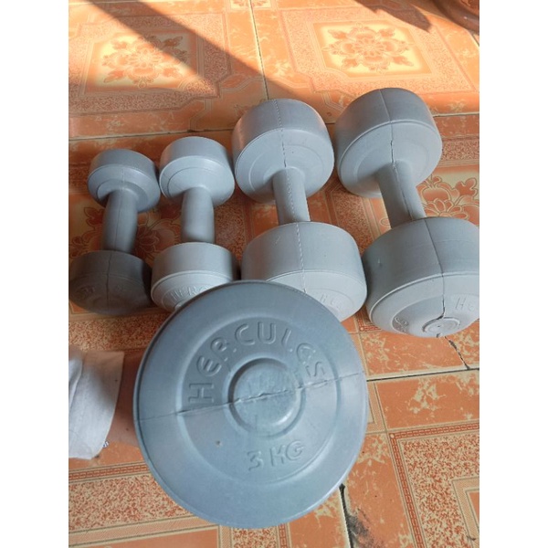 Jual Barbel Plastik 3kg | Shopee Indonesia